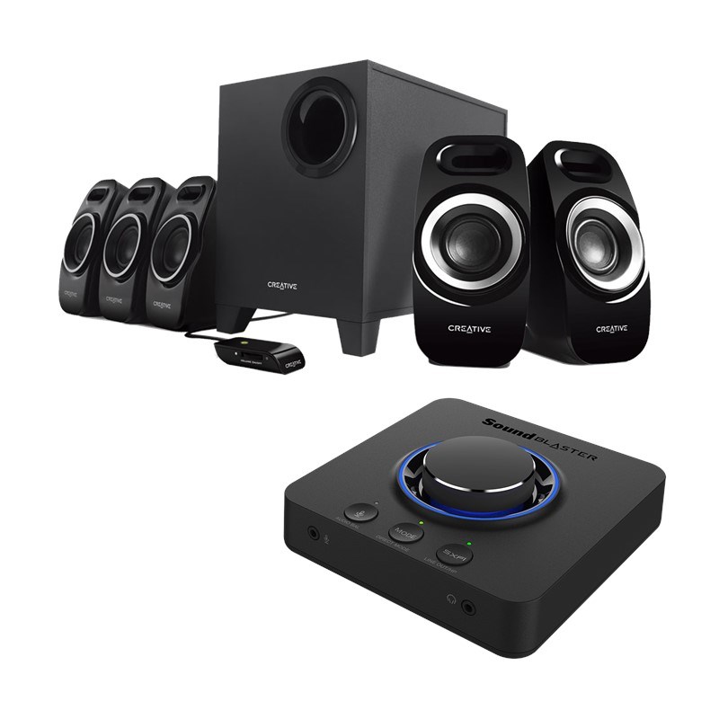 Sound Blaster X3 5.1サラウンド スピーカーセット（Inspire T6300） - ノートPCやMacで5.1スピーカー ...