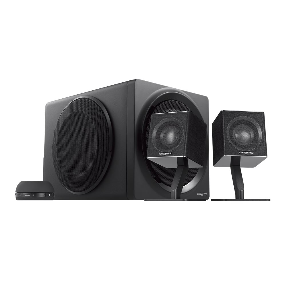 Creative T4 Wireless - Sistema di altoparlanti 2.1 Wireless con NFC ...