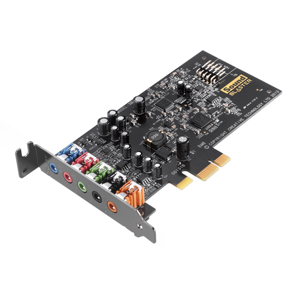 Sound Blaster Audigy Fx - 5.1 PCIe Sound Card - Creative Labs (Pan Euro)