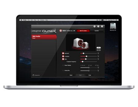 Sound Blaster Control Panel (for Outlier) - Accessories - Creative ...