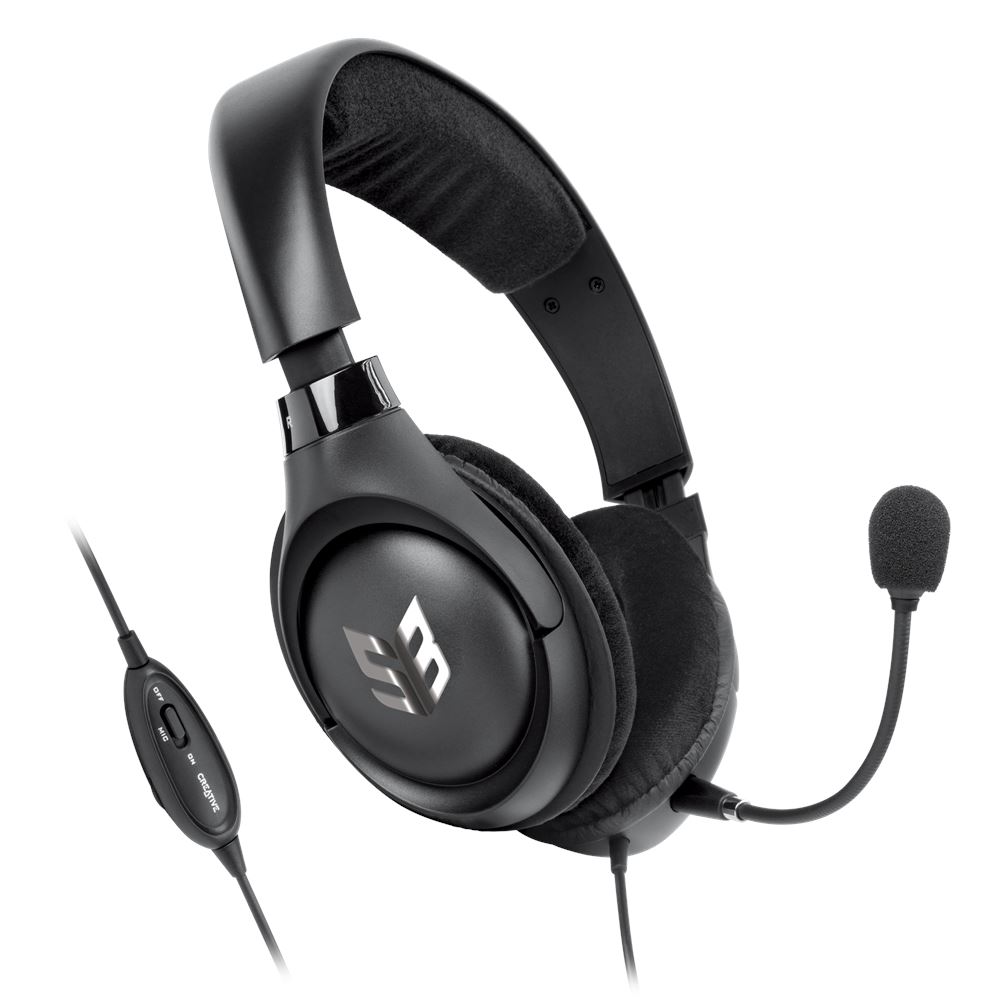 Sound Blaster Blaze V2 Gaming Over-ear Headset with Detachable Noise ...