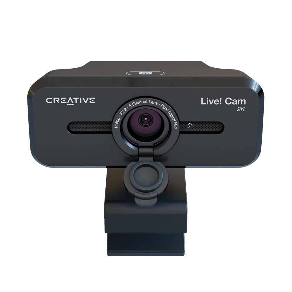 Creative Live! Cam Sync V3 2K QHD Webcam with 4X Digital Zoom and Built ...