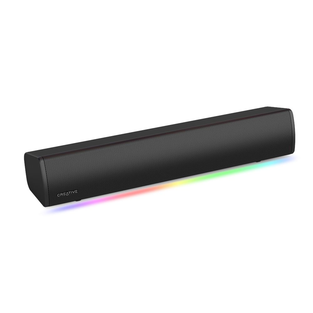 Sound Blaster GS3 Compact Gaming RGB Soundbar with SuperWide ...