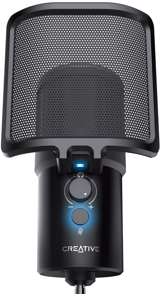 Creative LIVEI Mic M3, Microfon USB cu Dual Polar Pattern,Cardioid si ...