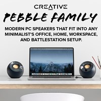 Creative Pebble Series - Modern Computer Speakers for PC and Mac ...